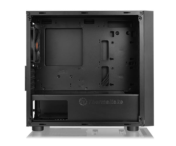 Thermaltake Versa H17 Window Micro Case with 120mm Fan - CA-1J1-00S1WN ...