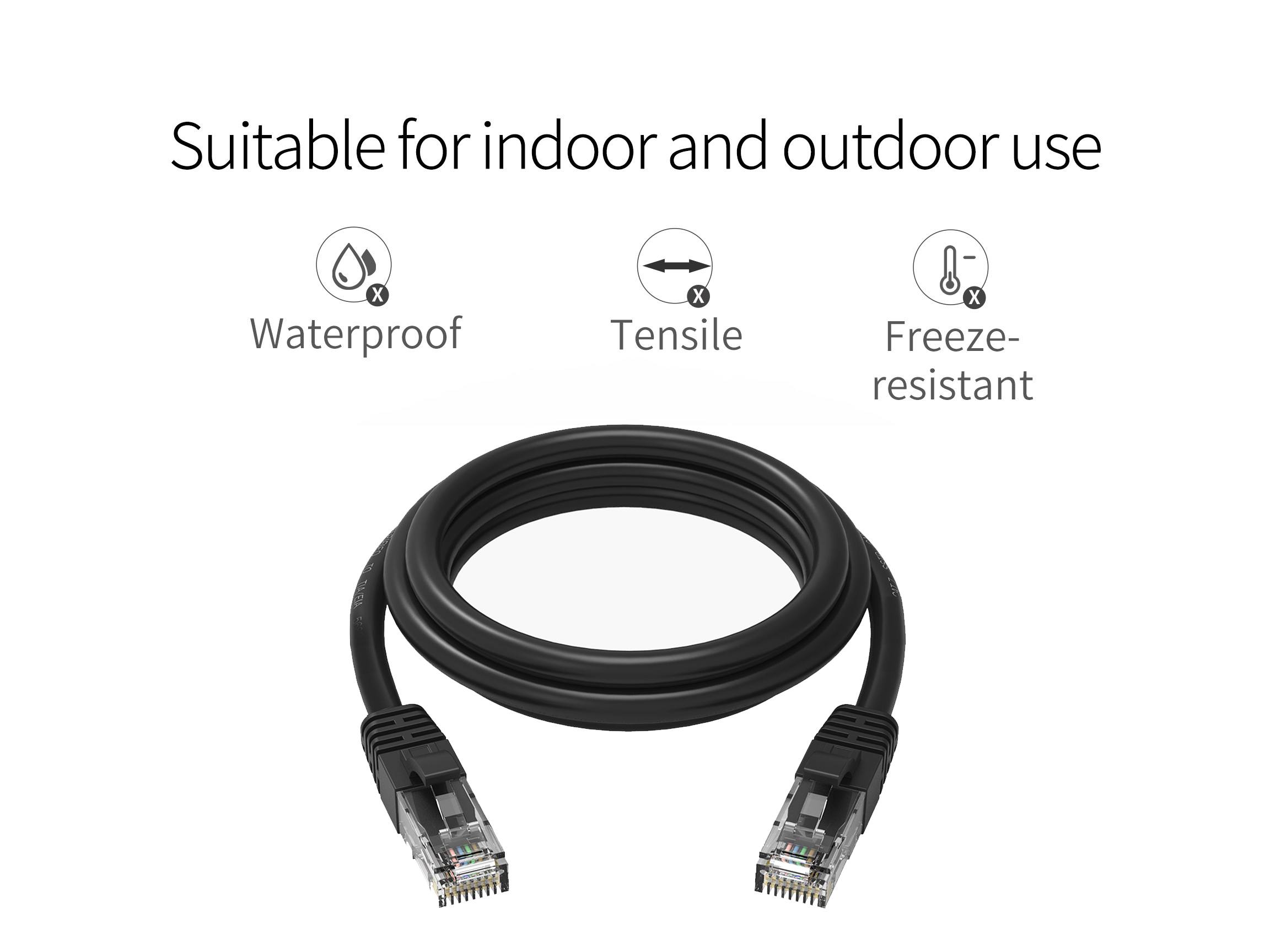 Cruxtec 50cm Cat6 Network Cable - Yellow (RC6-005-YE) | Network Cables