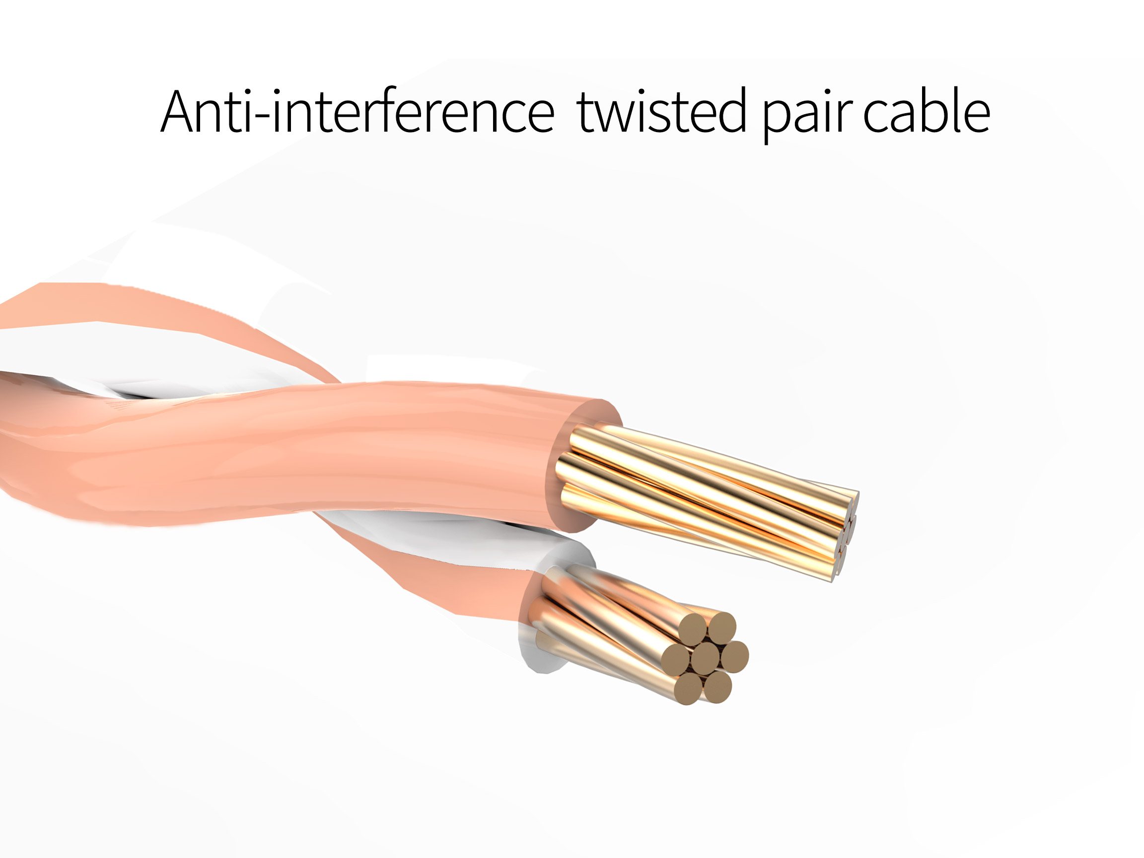 Cruxtec 50m Cat6 Network Cable - Blue | RC6-500-BL | Network Cables