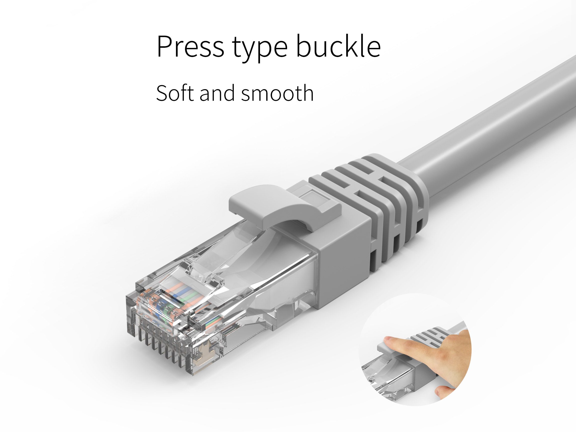 Cruxtec 30cm Cat6 Network Cable - White (RC6-003-WH) - High-Quality ...