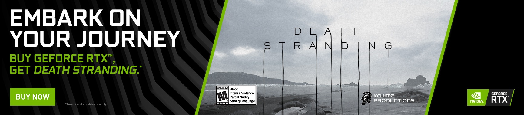 NVIDIA Death Stranding Bundle - Top Deals on Graphics Cards & Gaming ...
