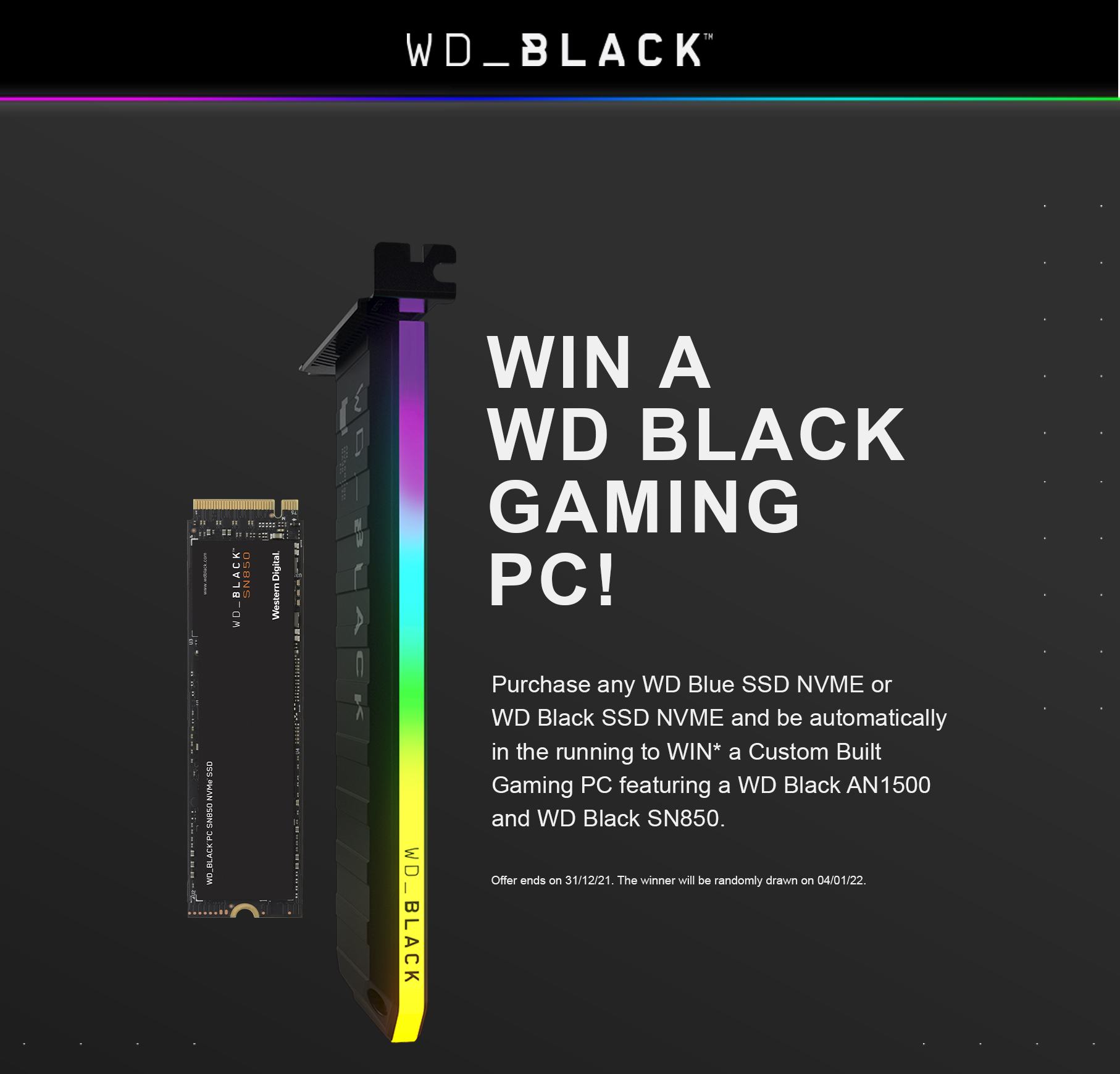 WD Win Gaming PC Promotion