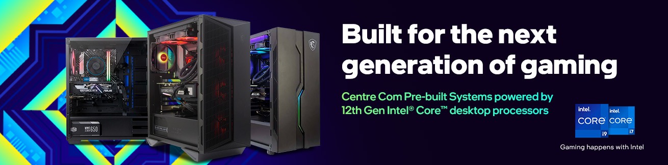 Gaming Systems Powered by 12th Gen Intel CPU