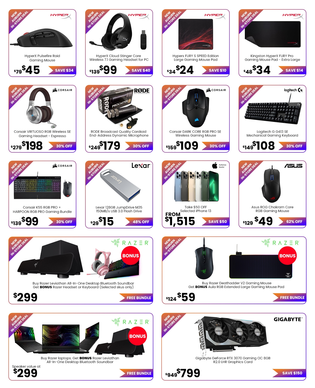 New Auburn Store Grand Opening