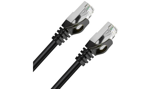 Cruxtec 30m CAT7 10GbE SF/FTP Triple Shielding Ethernet Cable - Black ...