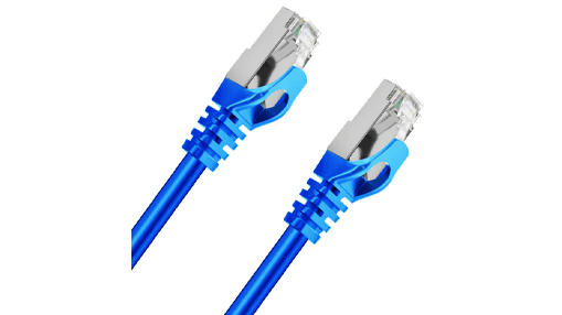 Cruxtec 30m CAT7 10GbE SF/FTP Triple Shielding Ethernet Cable - Blue ...