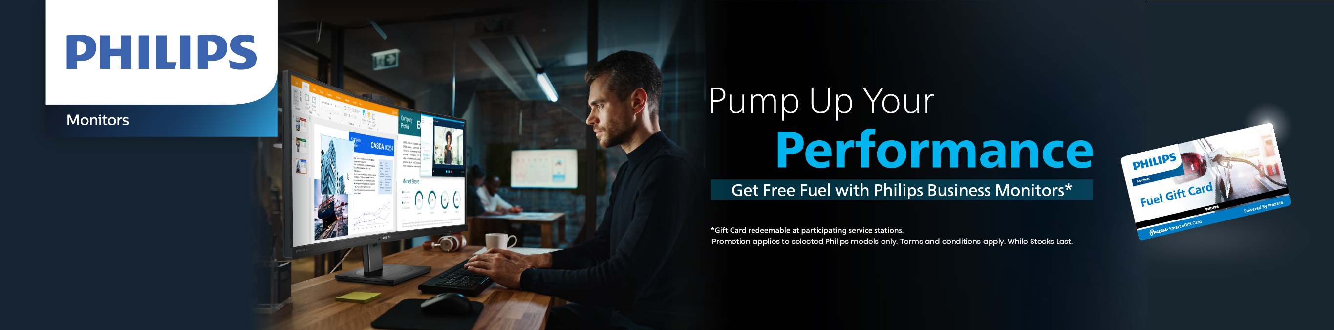Philips Business Monitors - Pump Up Your Performance