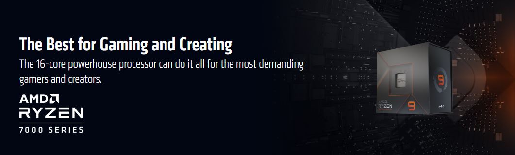 AMD Ryzen 9 7950X 16 Cores 32 Threads 5.7GHz Processor - 100 ...