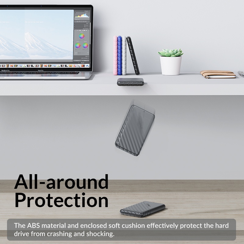 Orico 2.5" SATA Micro-B HDD/SSD Enclosure - Black (25PW1-U3-BK) | HDD ...