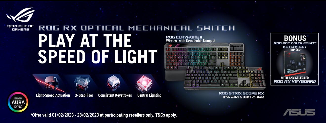 ROG Play at the Speed of Light
