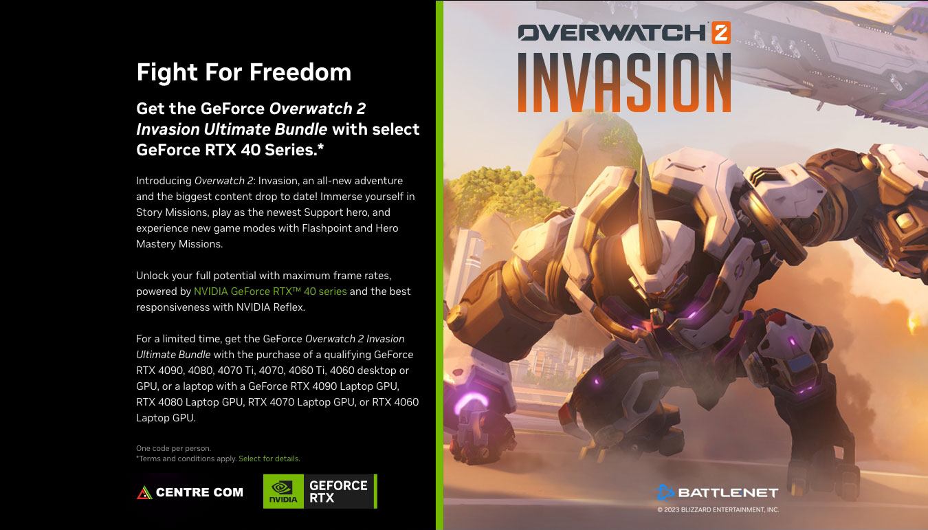 GeForce Overwatch 2 Invasion Ultimate Bundle