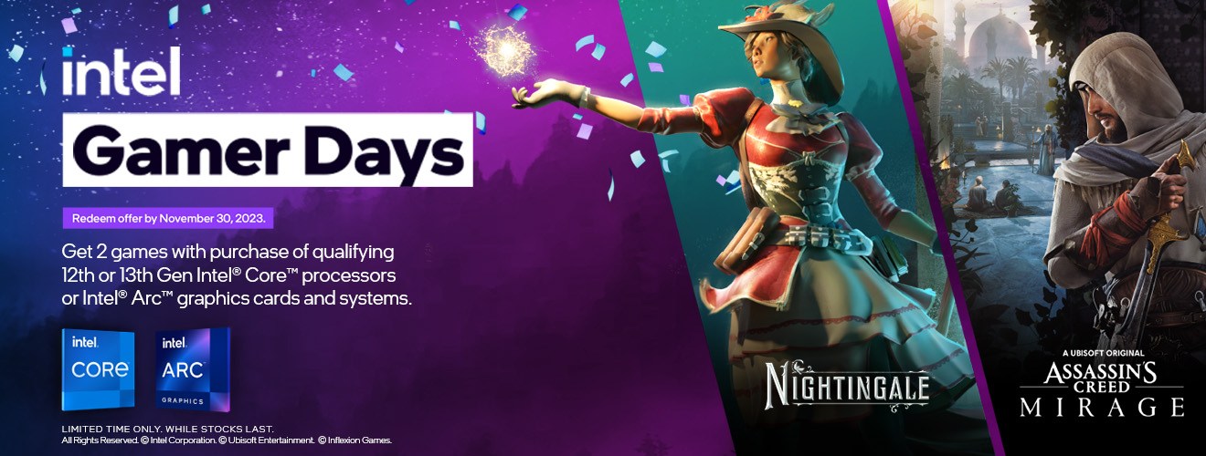 Intel Gamer Days Bundle 2023
