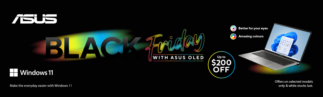 ASUS Black Friday Lifestyle Laptop Promo