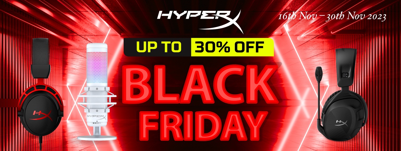 Hyperx Black Friday Promo