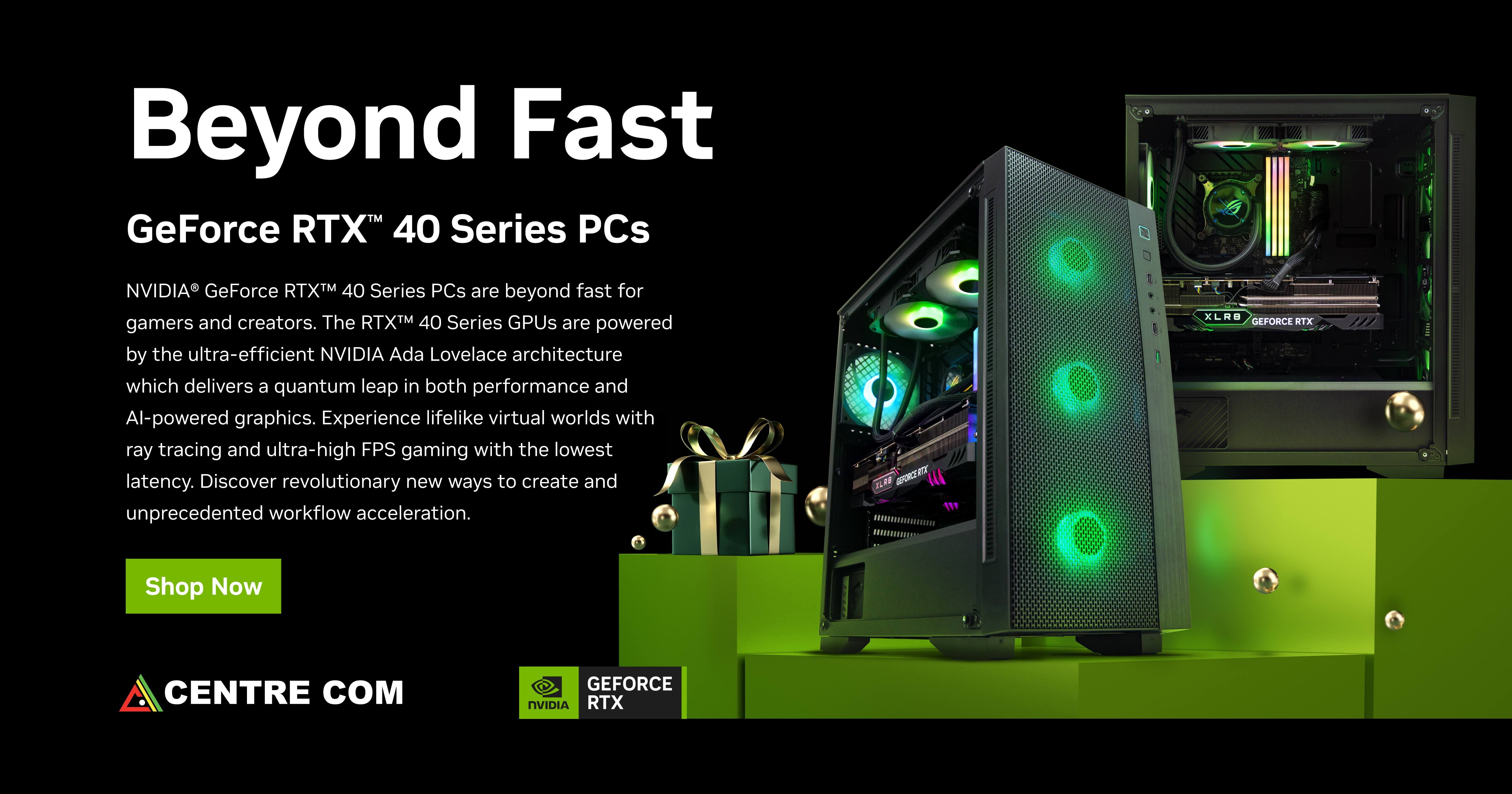 NVIDIA GeForce RTX 40 Series PCs
