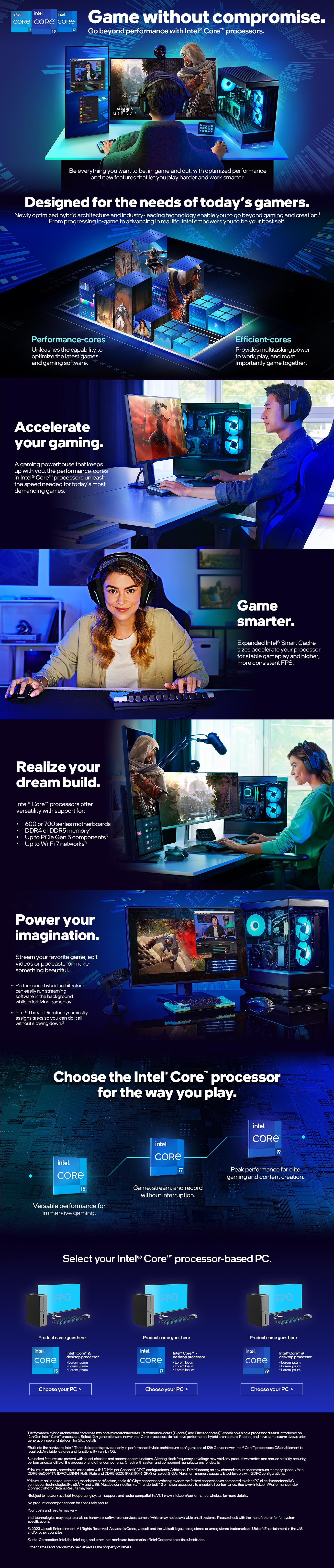 Intel 14th Gen Core i3-14100 4.7GHz LGA1700 Processor | Intel CPU