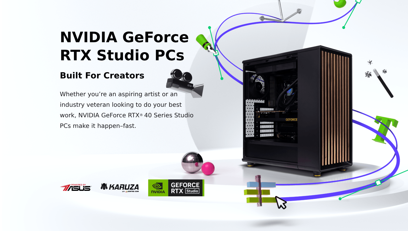 NVIDIA GeForce RTX Studio PCs