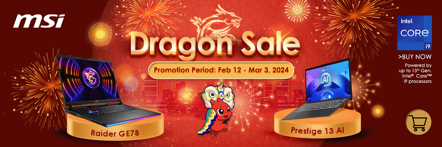 MSI Dragon Sale