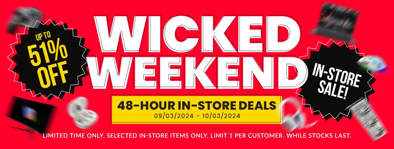 Wicked Weekend Sale 2024