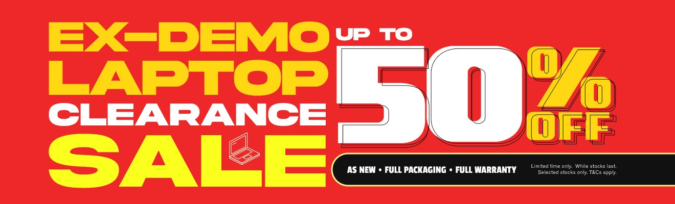 Ex-Demo Laptop Sale 2024