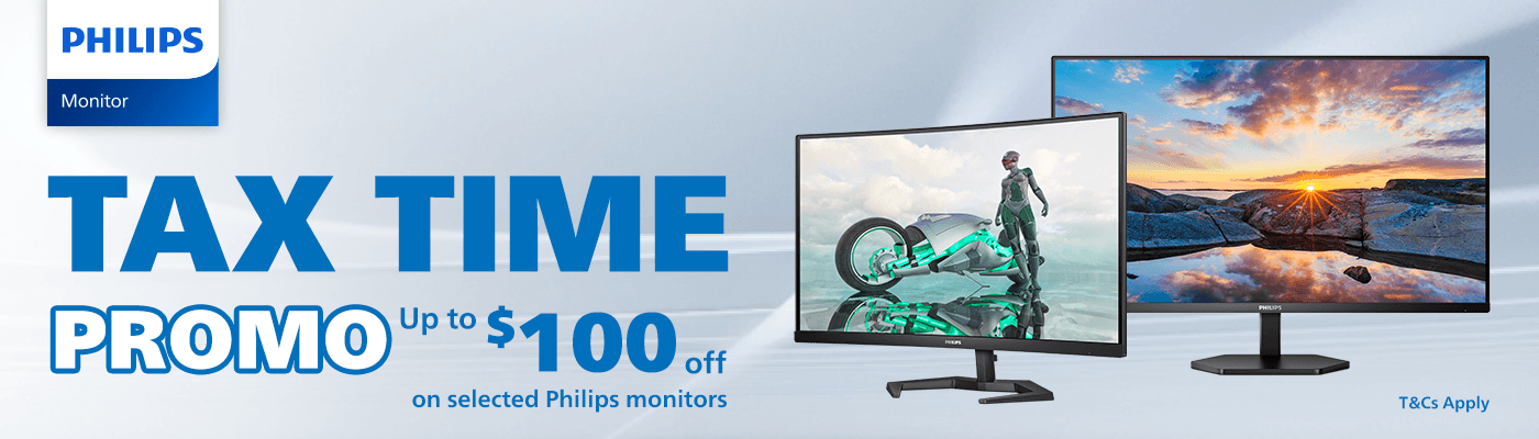 Philips Tax Time Monitor Promotion