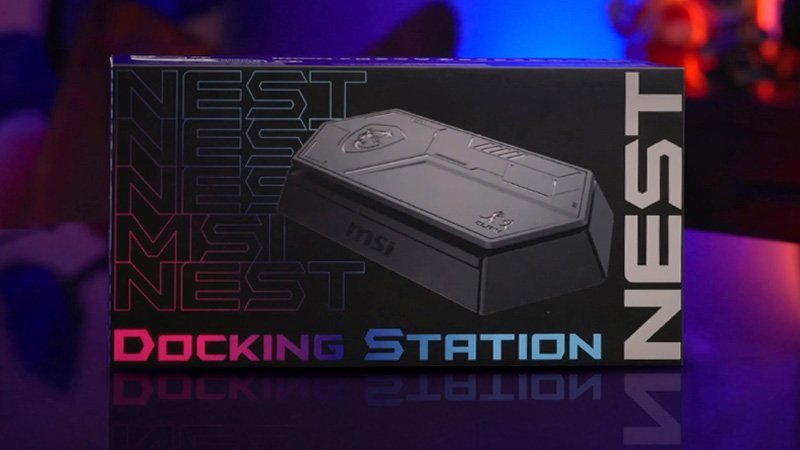 MSI Claw Nest Docking Station (with USB-C Cable ) [MSI Claw Nest ...
