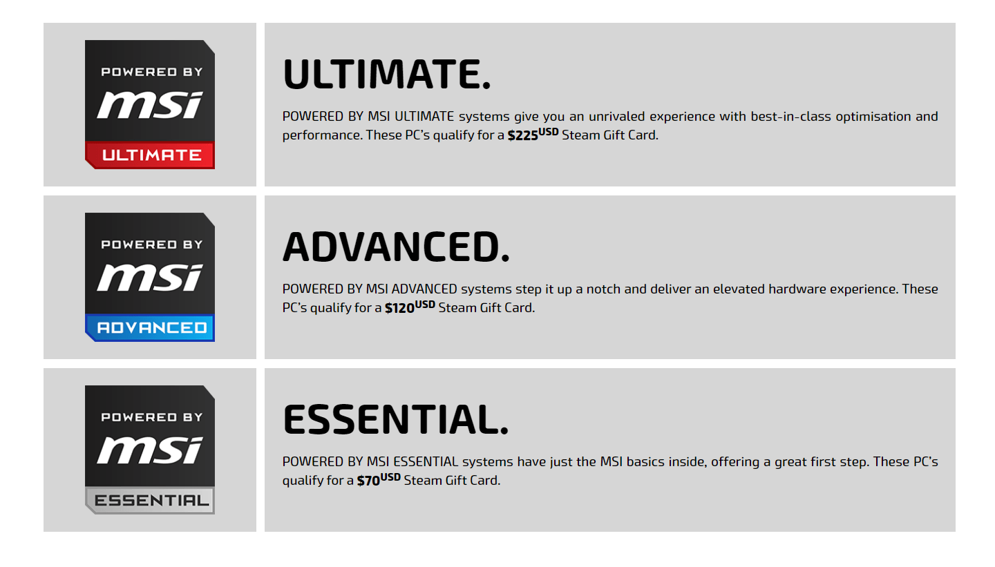 Get Powered By MSI 2024