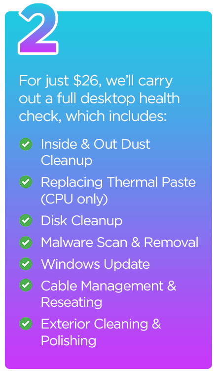 PC Health Check Up | 26th Anniversary Sale