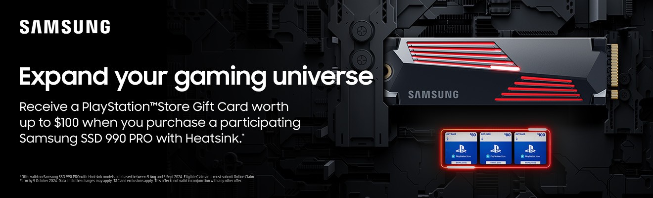 Samsung SSD with PlayStation™ Store Gift Card