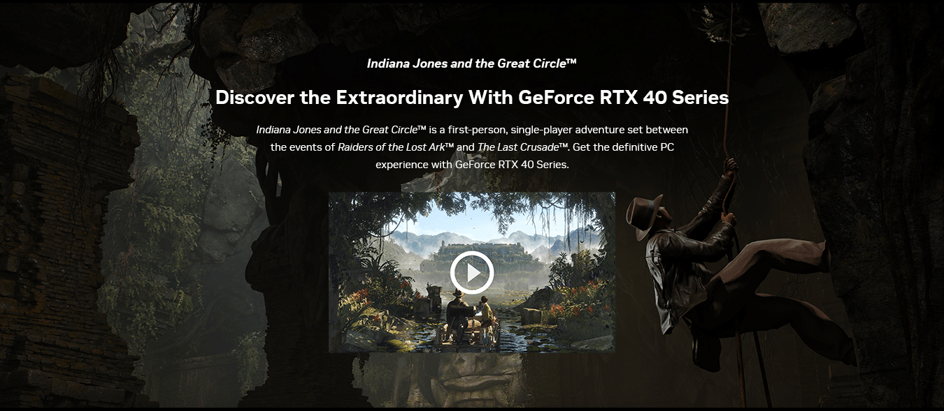 NVIDIA Indiana Jones Game Bundle