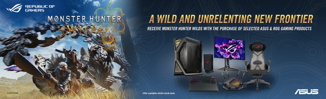 ASUS Monster Hunter Wilds Promo