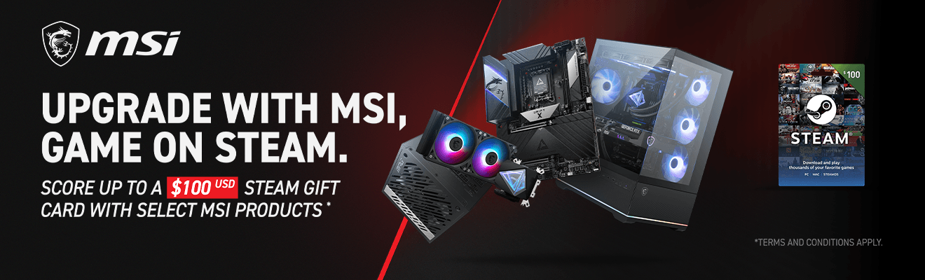 MSI Gaming | Upgrade with MSI, Game on Steam