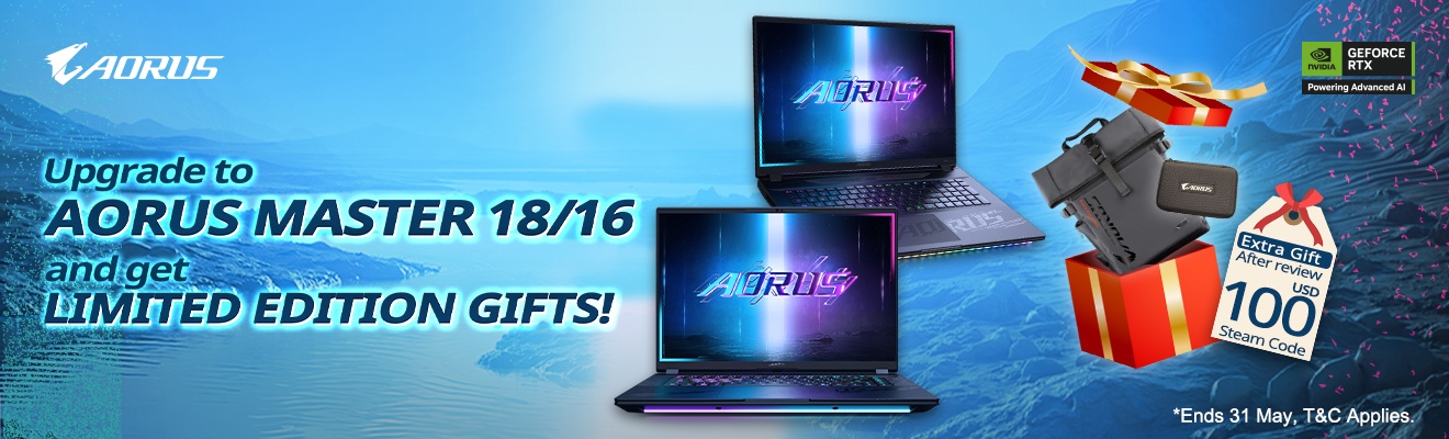 GIGABYTE AOURUS Master Laptops