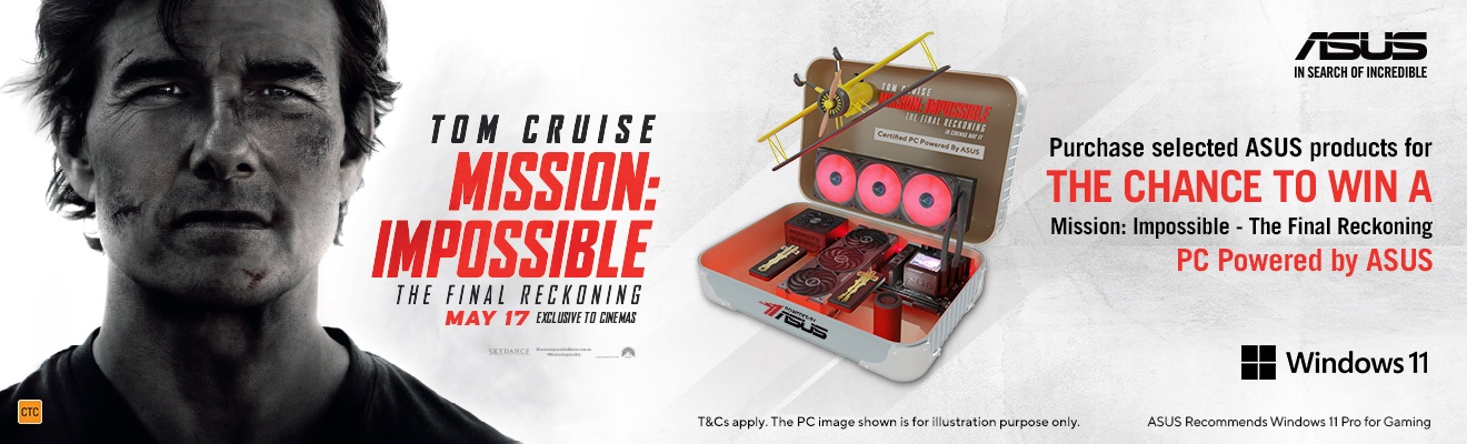 ASUS - Win a Customised Mission: Impossible PC