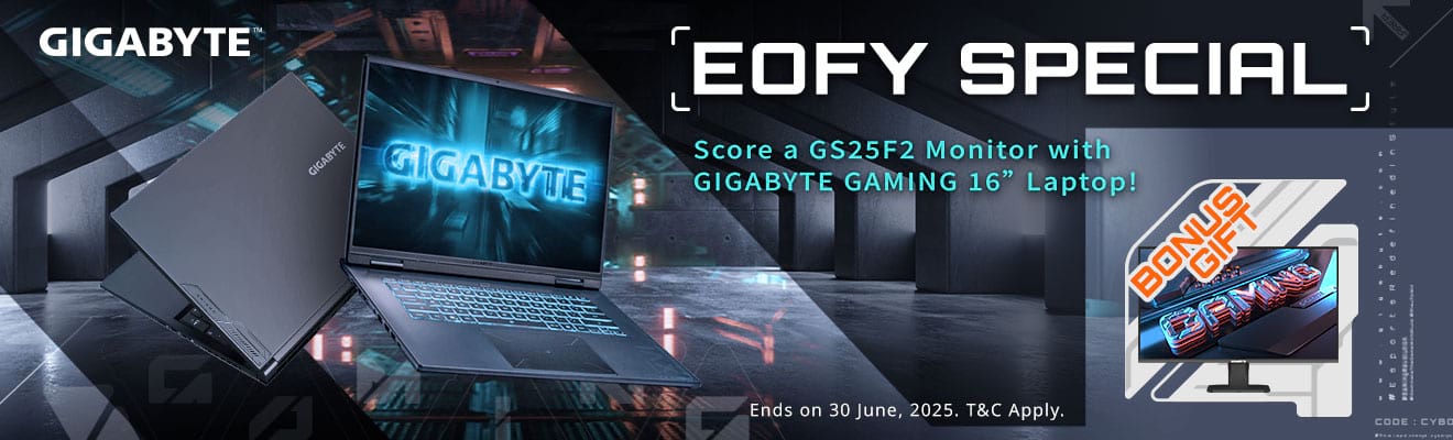 GIGABYTE EOFY SPECIAL | Free Gaming Monitor | Centre Com