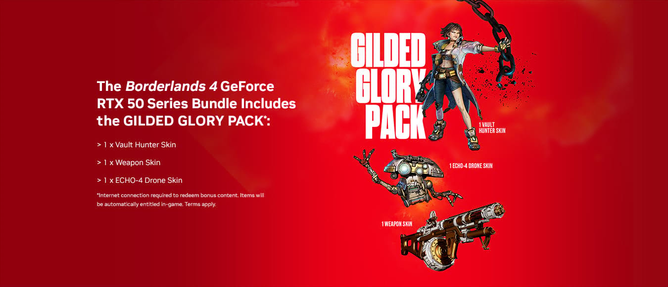 NVIDIA GeForce RTX 50 Series Bundle Borderlands 4