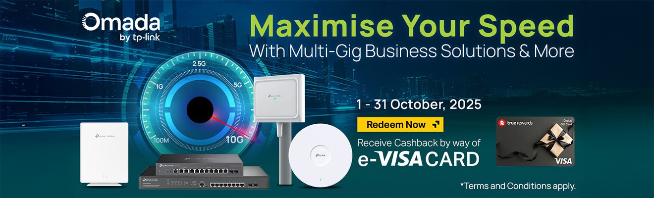e-Visa Card Promo | Omada by TP-Link