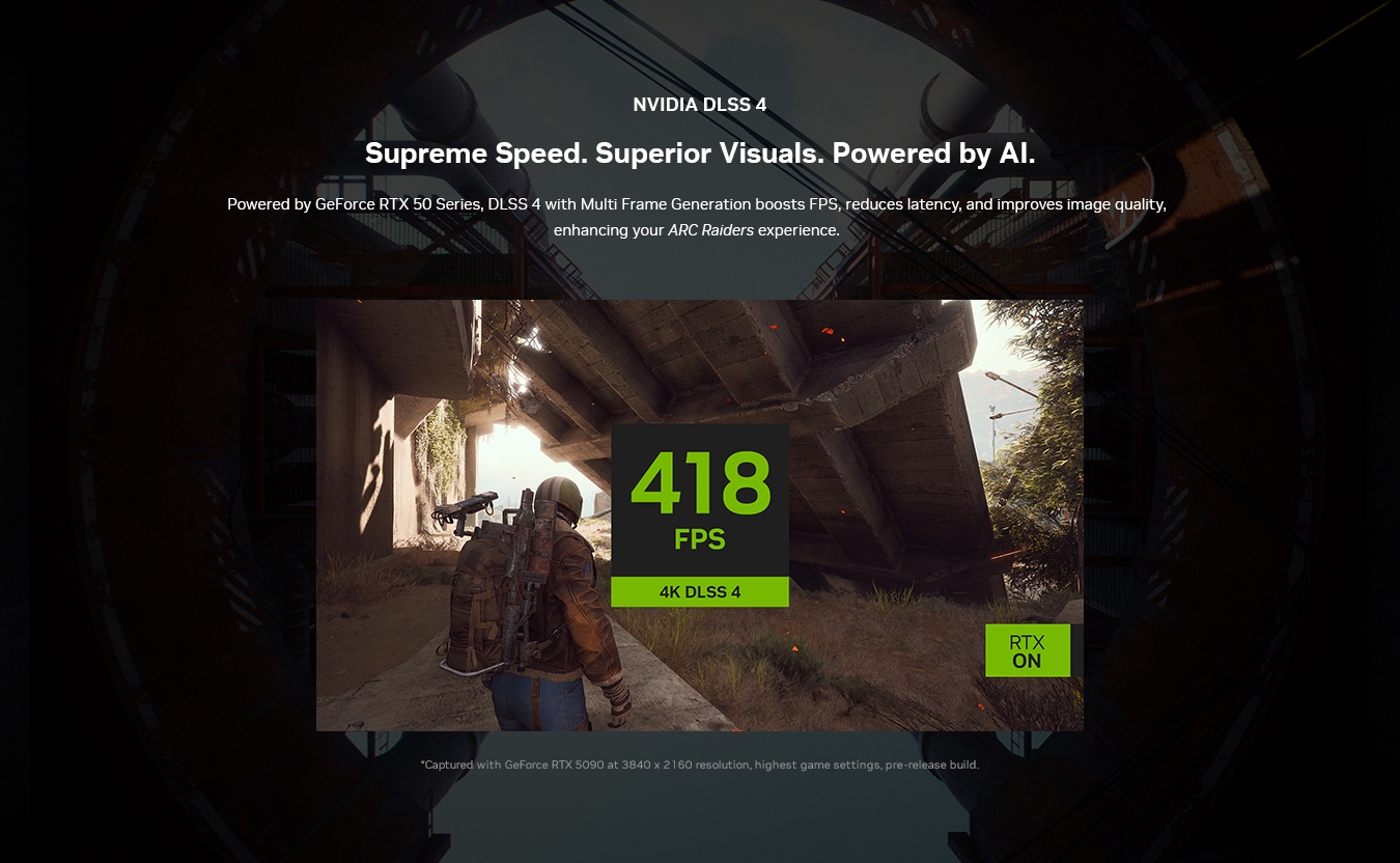 NVIDIA GeForce RTX 50 Series Bundle ARC Raiders